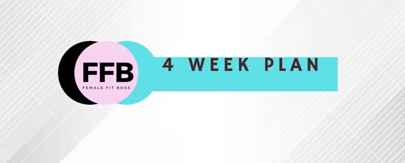 4 Week Full Body Workout Plan - Etsy