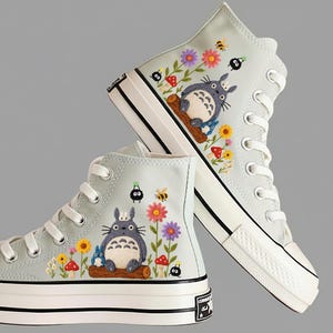 Cartoon Character Embroidered Converse Chuck Taylor Hight Top - Custom ...