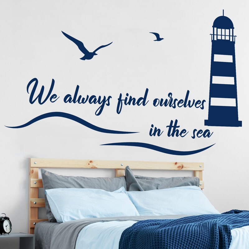 Lighthouse Wall Decal - Etsy