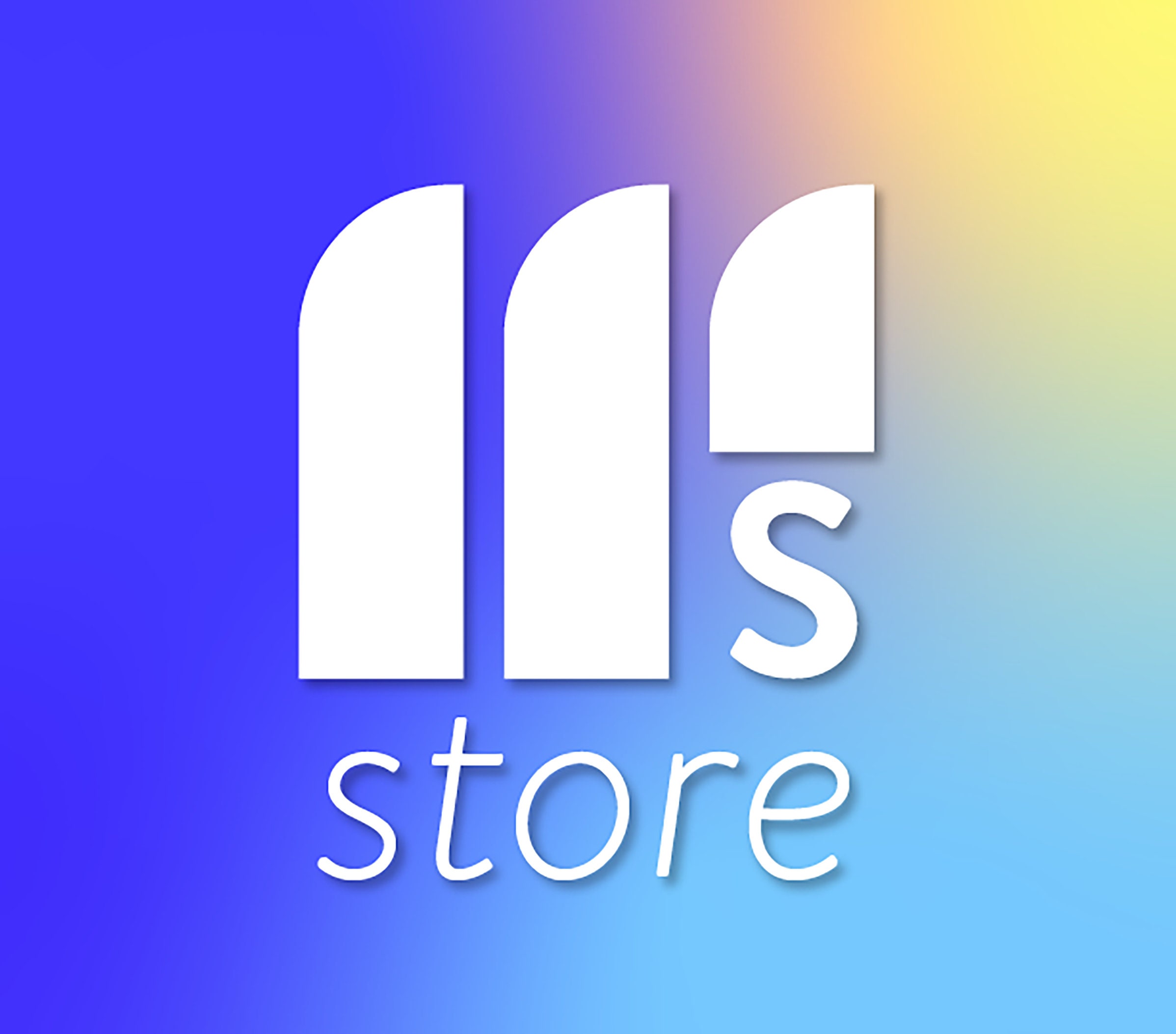 Super Letters Colorful Wall Decor Wall Art Wallpaper - Etsy