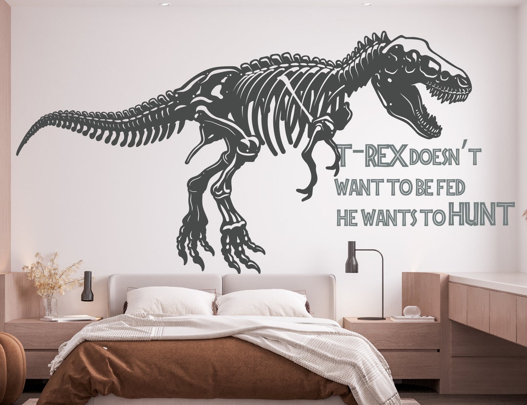 Dinosaur T Rex Wall Decor - Walldecor - Big Wall Letters - Letter Wall ...