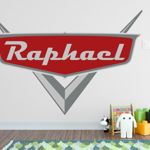 Cars Pixar Wall Decal - Etsy