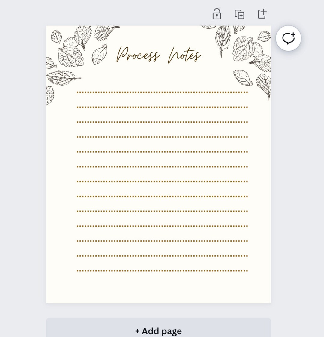 Therapist Process Notes Template - Etsy