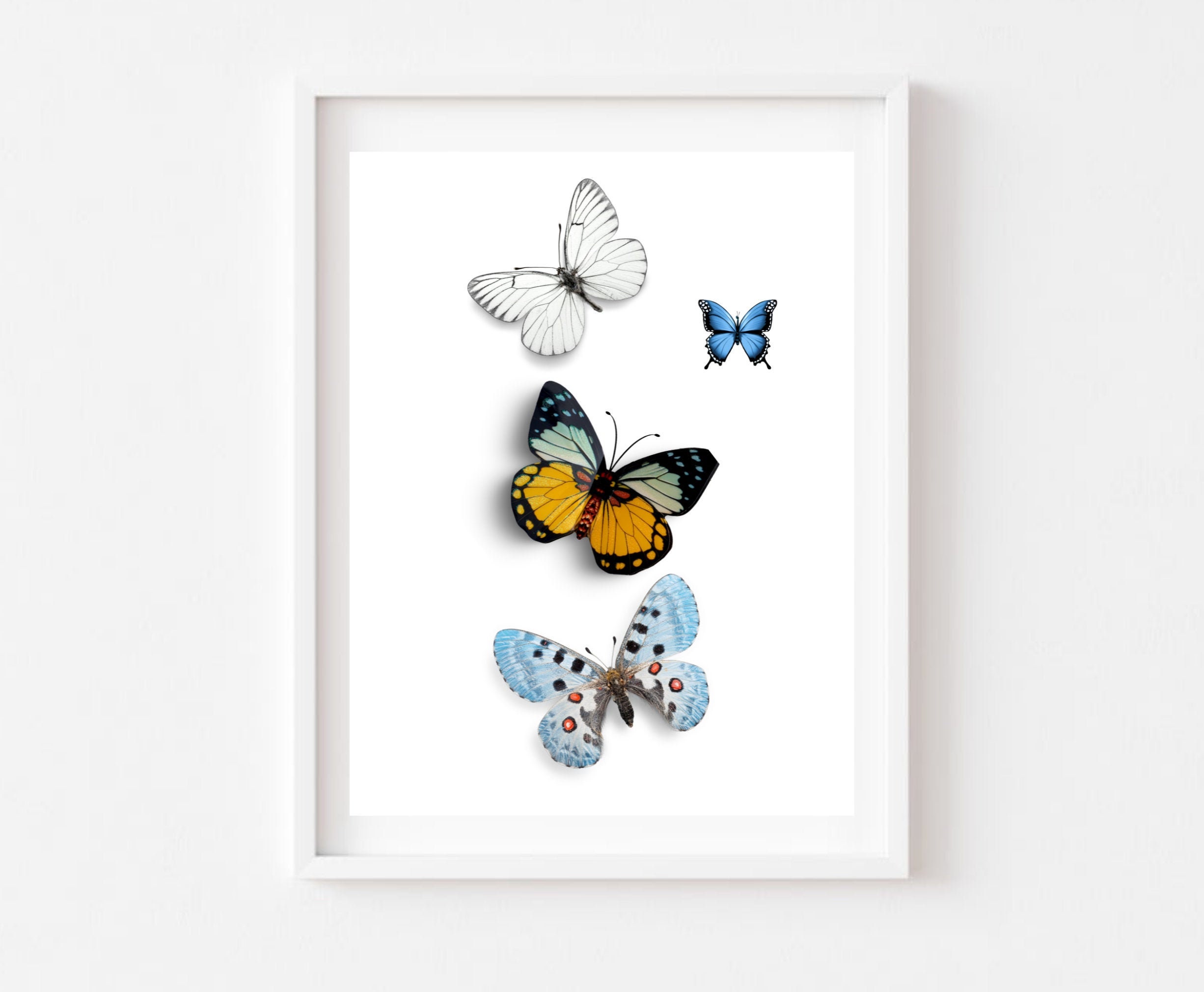 Printable Butterfly Art Butterfly Print Butterfly Wall Art - Etsy