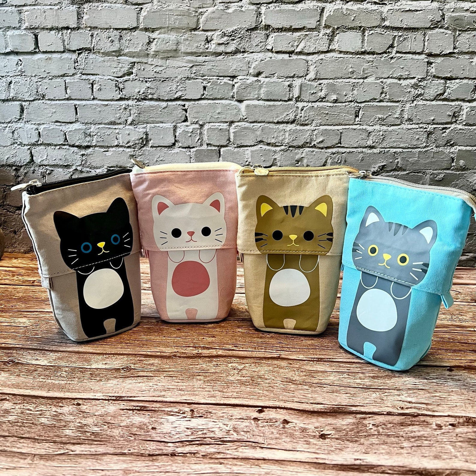 TELESCOPIC CAT POUCH, Crochet Hook Case, Crochet Hook Storage, Pencil ...