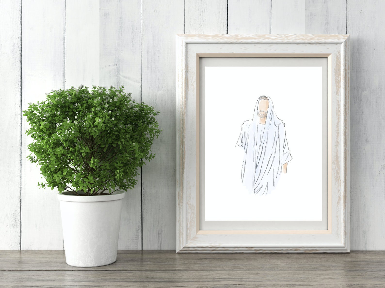 Jesus Christ, Risen, Digital Drawing, Watercolor, Jesus Picture, Savior ...