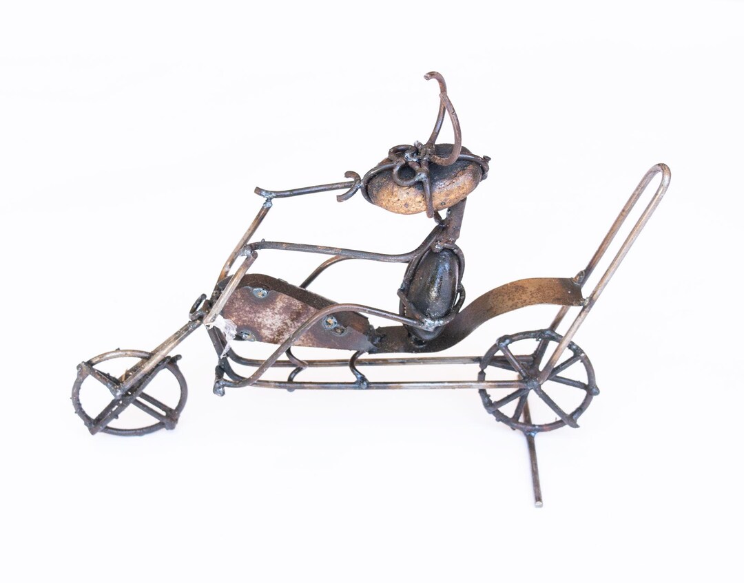 Ant Garden Decoration Riding Motorcycle 2 - Etsy