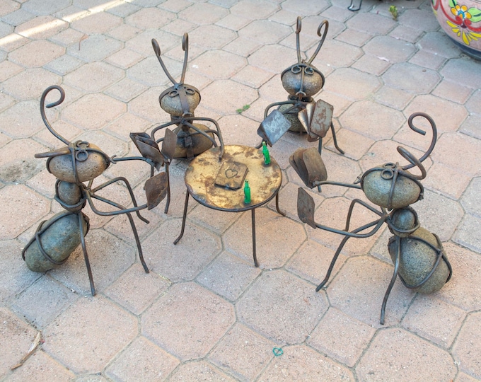 4 Ant Garden Decoration Playing Cards Large 9'' - Etsy