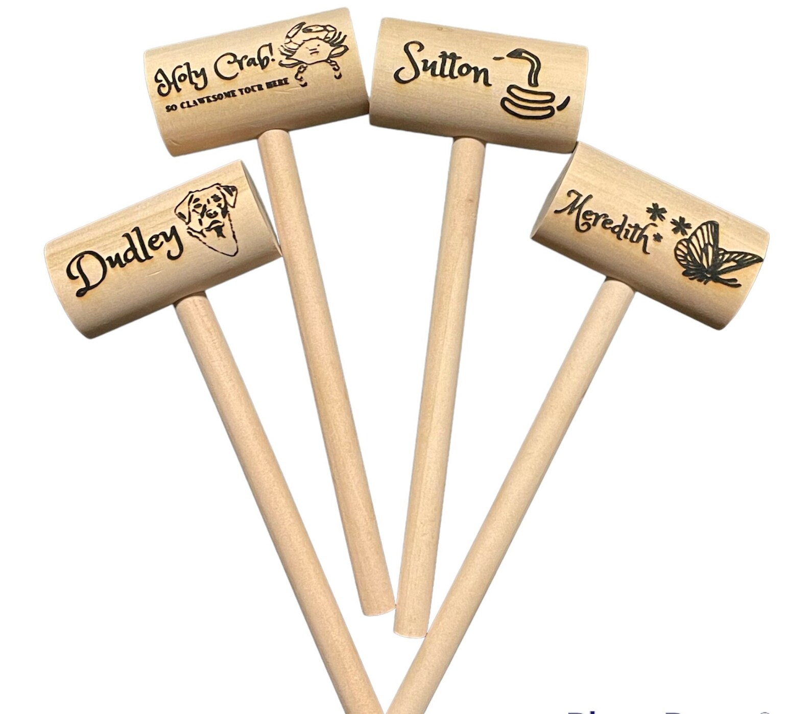 CUSTOM Engraved Crab Mallets - Etsy