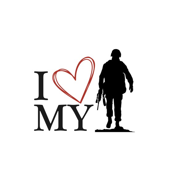 Love My Soldier - Etsy