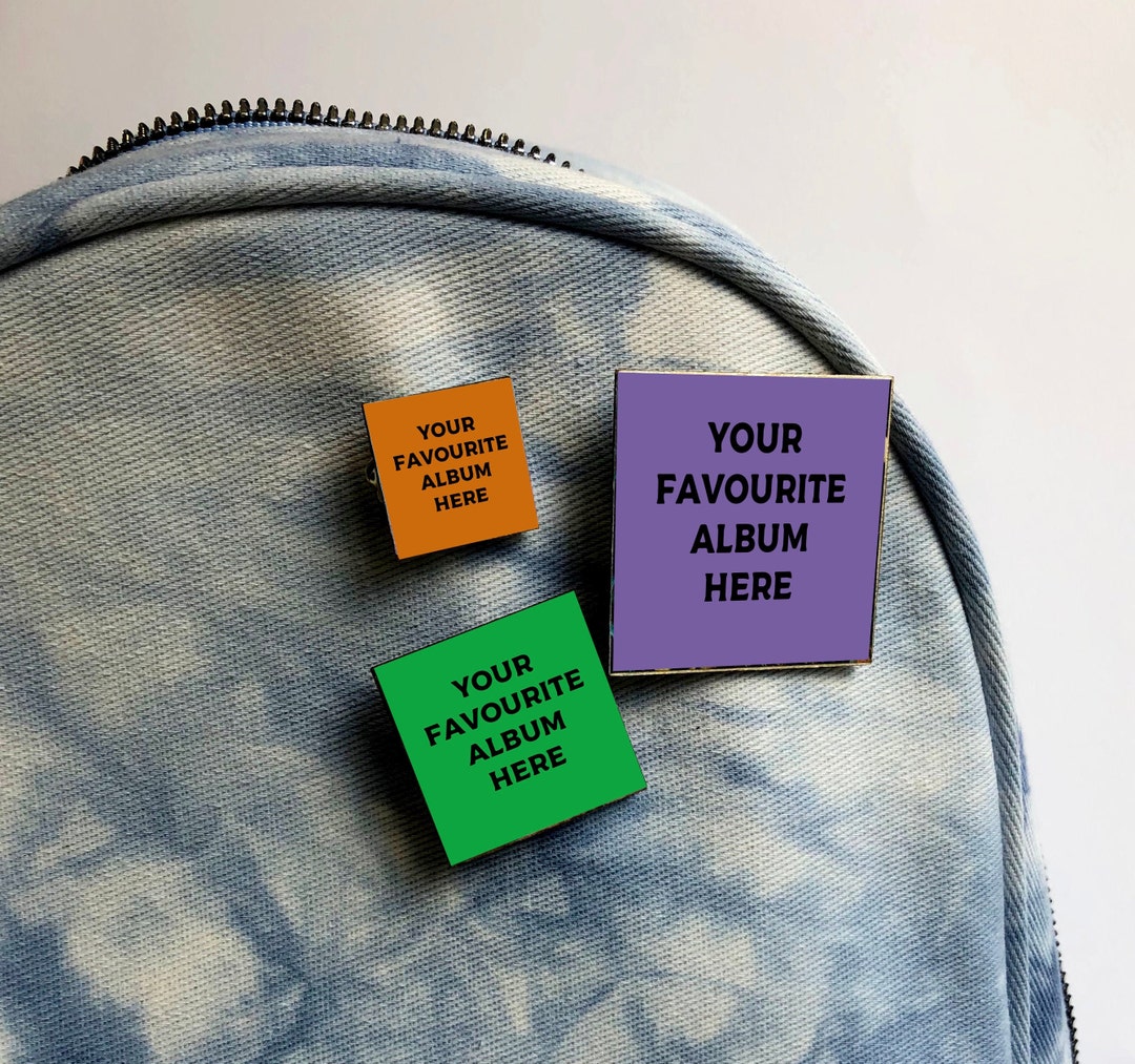 Custom Album Cover Pin - Etsy