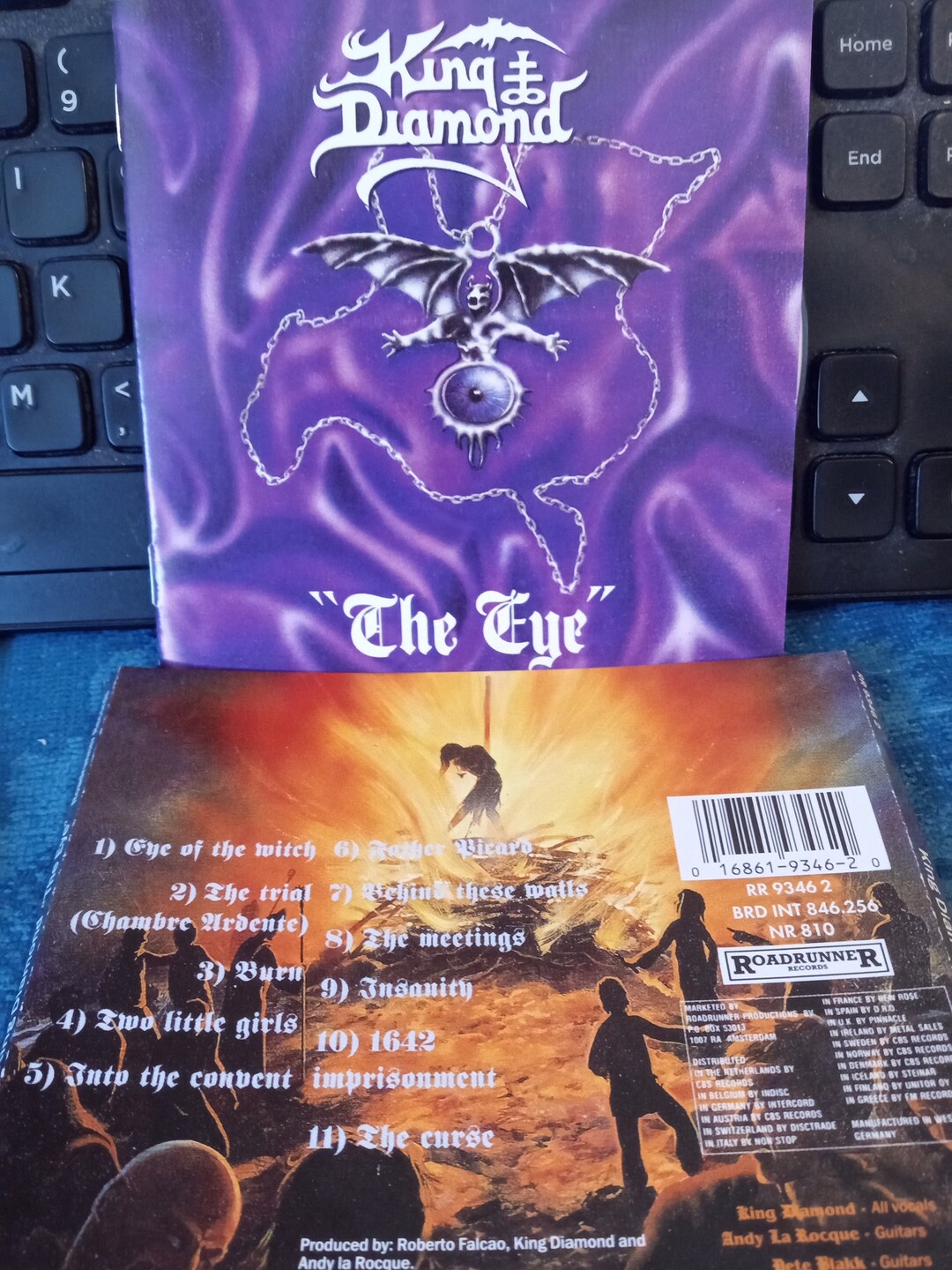 KING DIAMOND CD - the Eye - 1990 - Rare Heavy Metal / Classic Metal ...