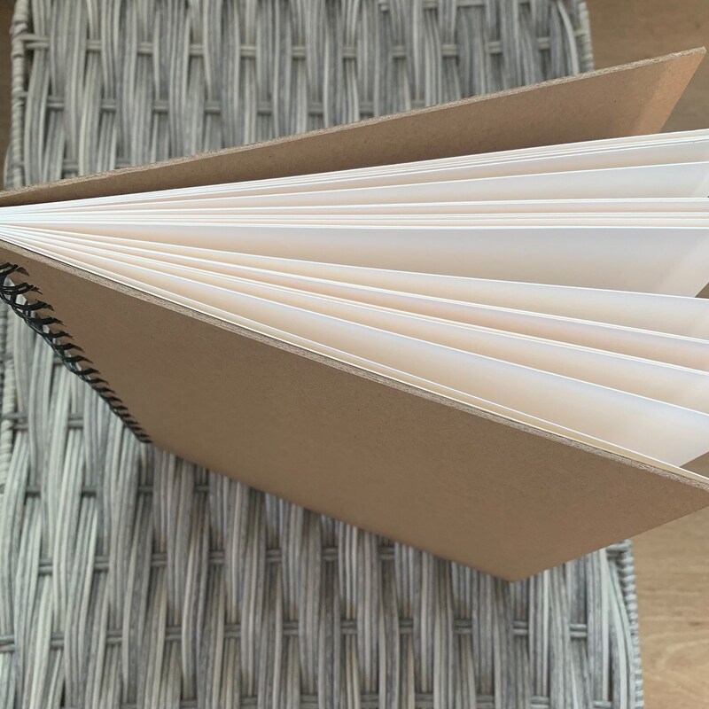 Blank Scrapbook Album - Etsy