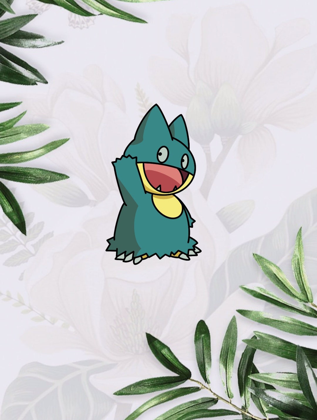 Munchlax Sticker | Pokemon Sticker - Etsy