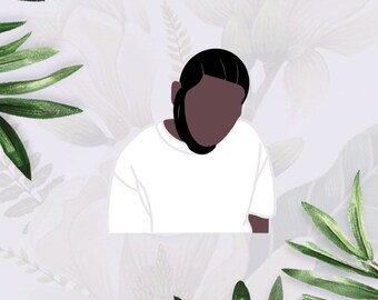 Kendrick Lamar DAMN. Album Kiss-cut Sticker - Etsy