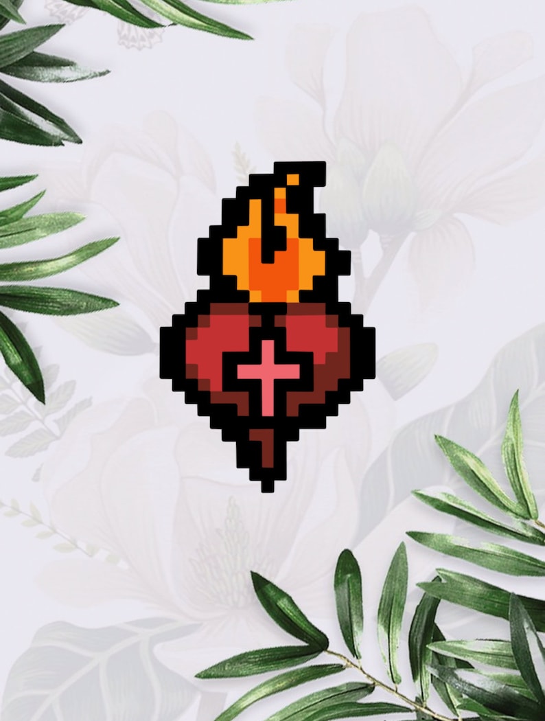 Quality 4 Items Sticker | the Binding of Isaac | Sacred Heart ...