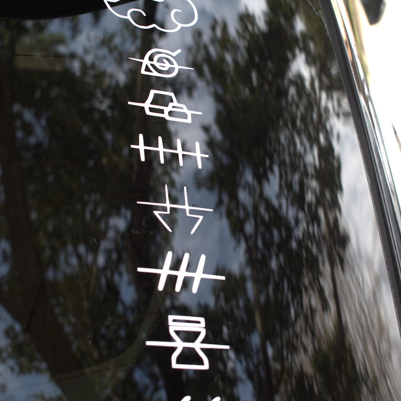 Anime Cloud Decals - Etsy