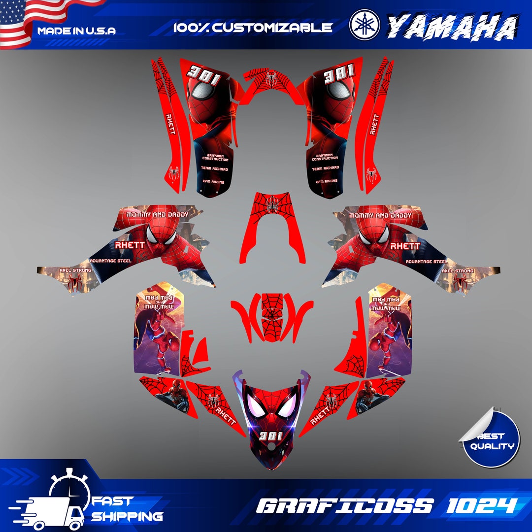 Yamaha YFZ 50 Graphics Kit for Yamaha YFZ 50 YFZ 50 Decal Yfz Stickers ...