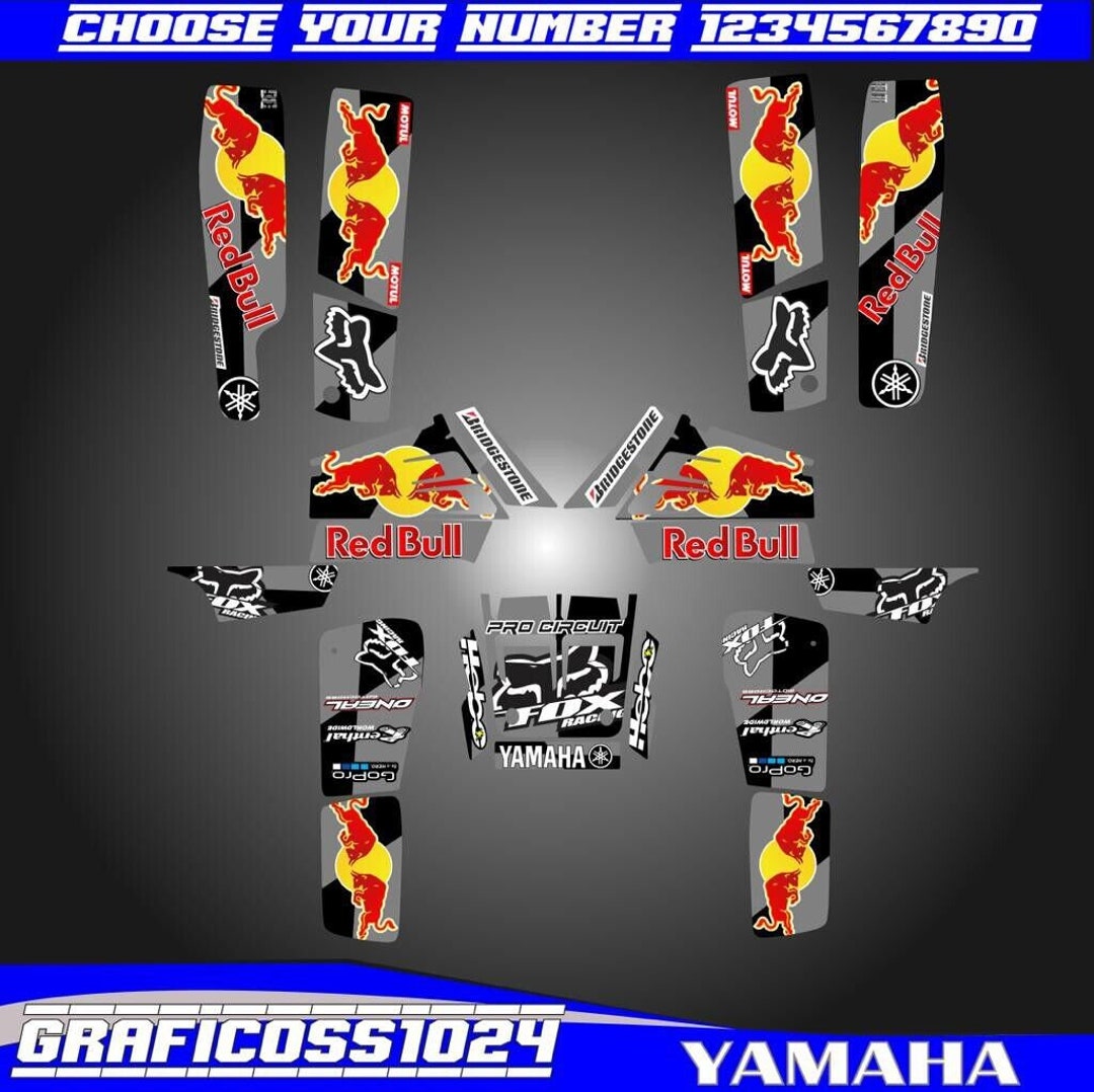 Yamaha Banshee 350ATV Full Graphics Kit | Yamaha Vinyl Decals Graphics ...