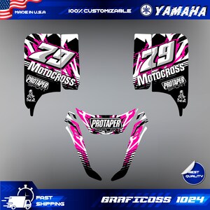 Yamaha Blaster Yfs 200 Yfs200 Decals Graphics Stickers Full Kit Atv ...