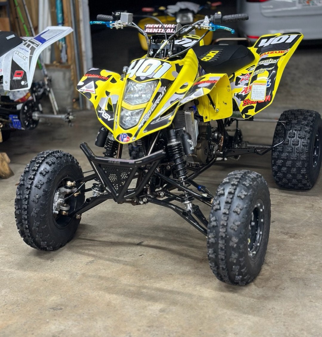 LTZ 400 Suzuki Wrap Graphics Stickers Kit Decals Atv Quad 2003 2004 ...