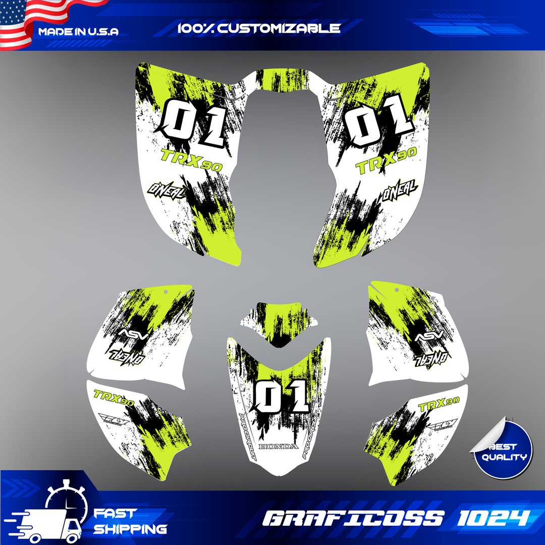 Graphics Kit for HONDA TRX90 TRX 90 2006 2007 2008 2012 2017-2023 ...