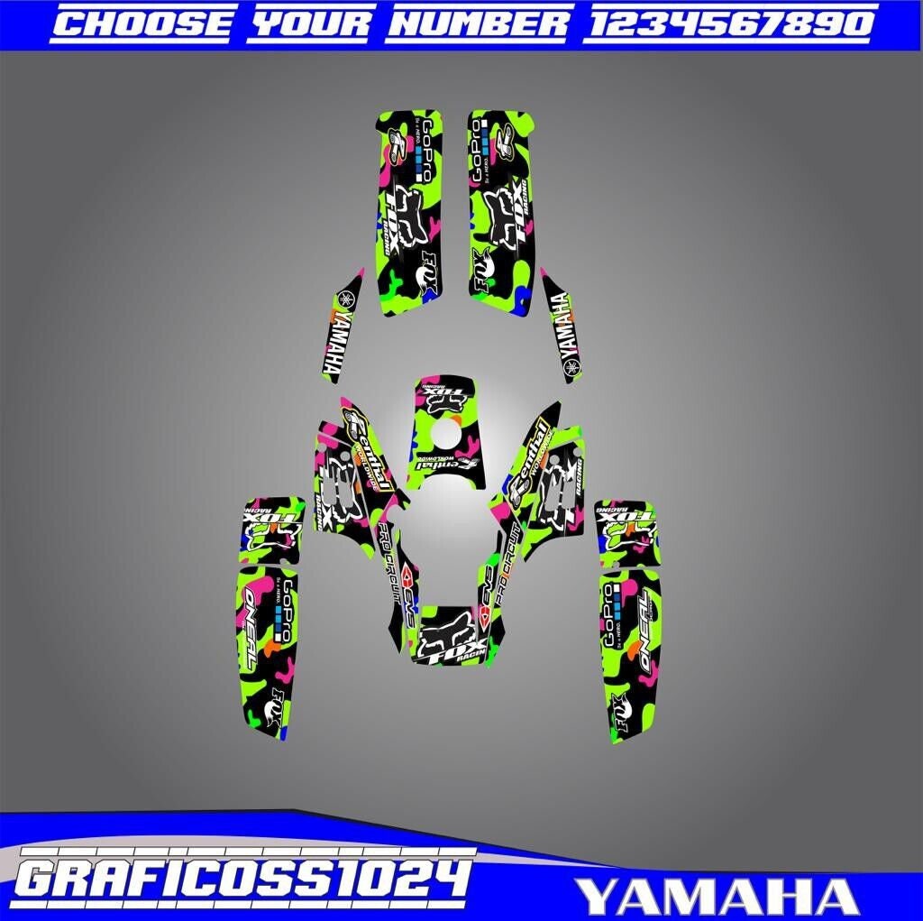Yamaha Warrior 350 Full Graphics Kit Yamaha Warrior 350 - Etsy