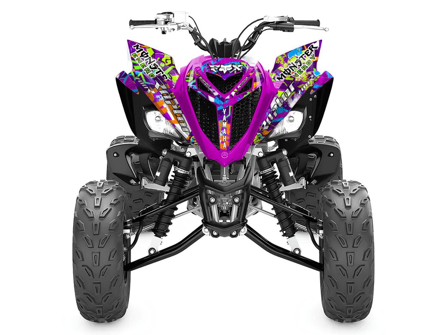 Yamaha Raptor 700 700R Graphics Kit 2013 2014 2017 to 2025 Decals ...