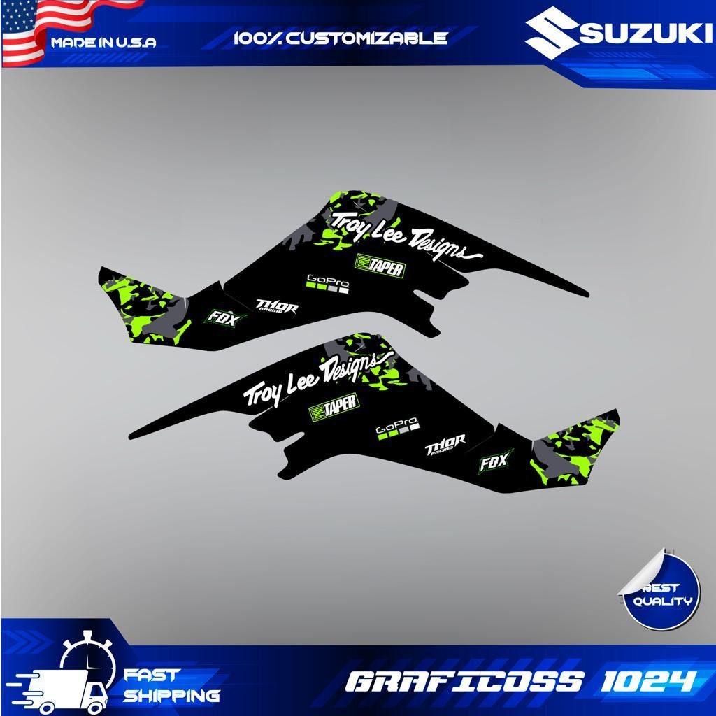 LTZ 400 Suzuki Wrap Graphics Stickers Kit Decals Atv Quad 2003 - Etsy