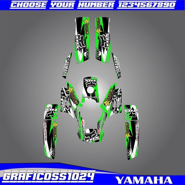 Yamaha Warrior 350 Decals - Etsy