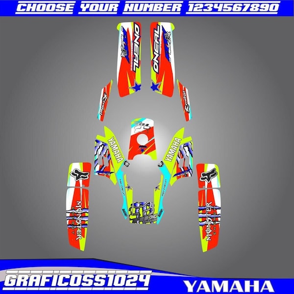 Yamaha Warrior 350 Decals - Etsy