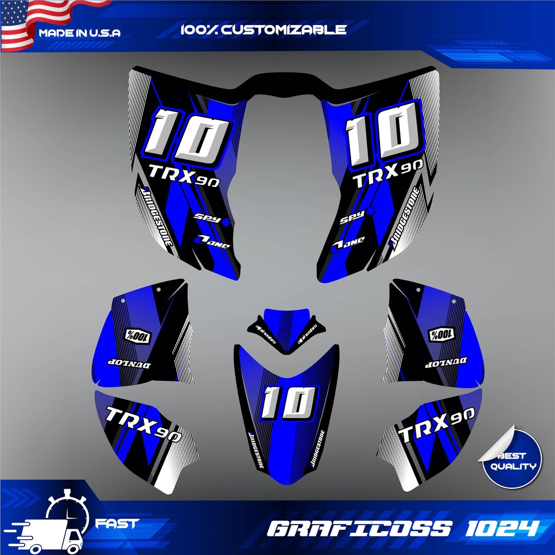 Graphics Kit for HONDA TRX90 TRX 90 2006 2007 2008 2012 2017-2023 ...