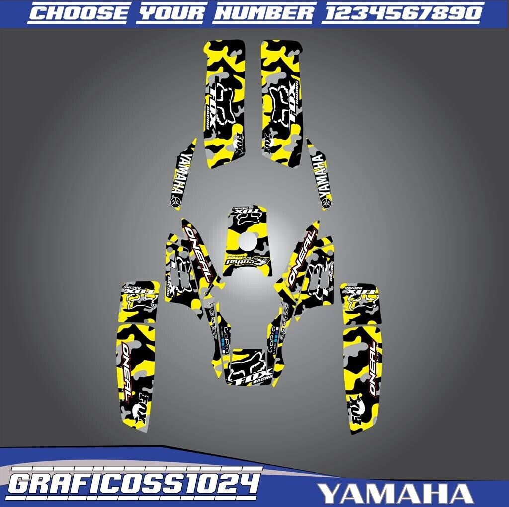 Yamaha Warrior 350 Full Graphics Kit | Yamaha Warrior 350 Decals ...
