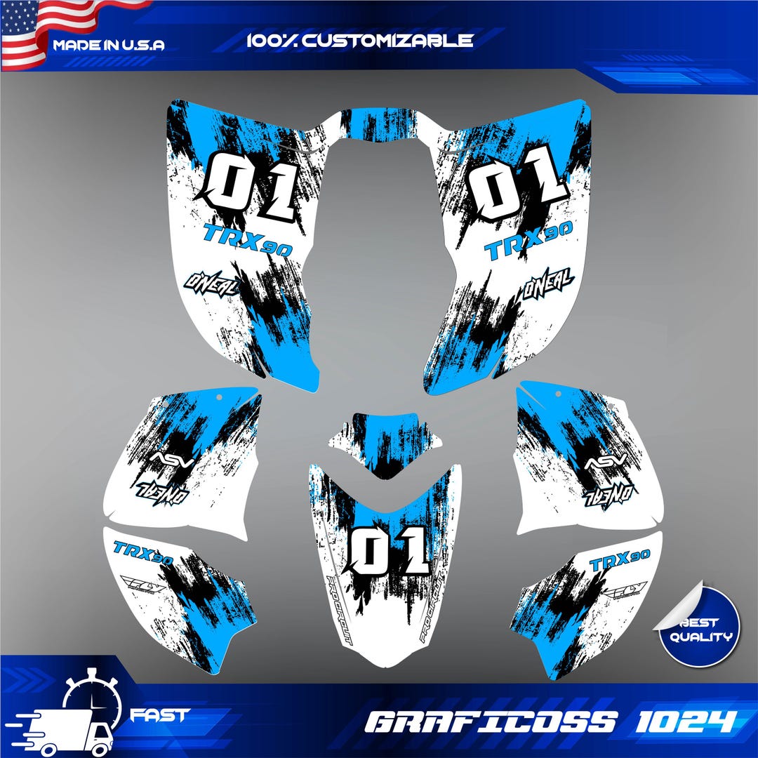 Graphics Kit for HONDA TRX90 TRX 90 2006 2007 2008 2012 2017-2023 ...