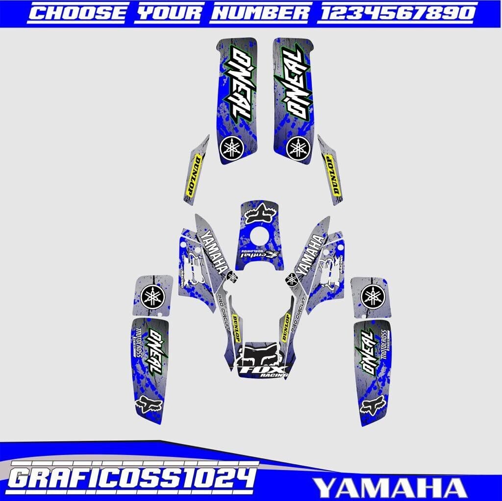 Yamaha Warrior 350 Full Graphics Kit Yamaha Warrior 350 Decals Stickers ...