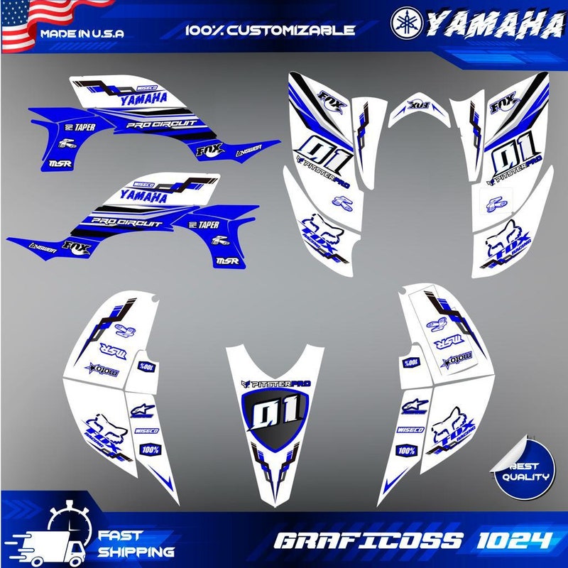 2007 Yfz450 Graphics Kit - Etsy
