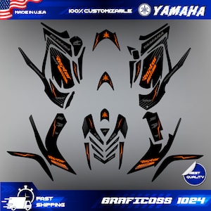Graphics Kit for YAMAHA RAPTOR 700 2006 2007 2008 2009 2010 2011 2012 ...