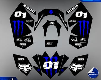 Suzuki LTR 450 ATV Stickers | Suzuki LTR 450atv Full Graphics Kit 2006 ...