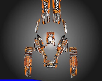 Yamaha Warrior 350 Decals - Etsy
