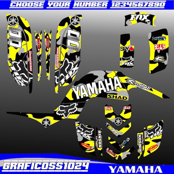Yamaha Raptor 660 Stickers - Etsy