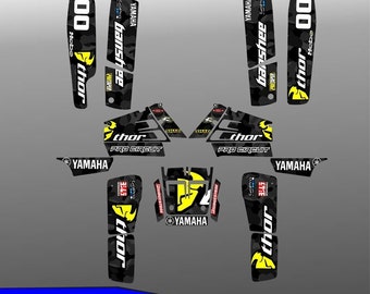 Yamaha Banshee 350 Full Graphics Kit Stickers Decals Atv - Etsy