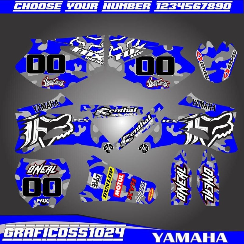 Motocross Decals - Etsy