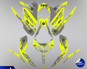 Yamaha Raptor 700 700R Graphics Kit 2013 2017 2022 to 2024 Decals ...