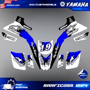 Yamaha Blaster Yfs 200 Yfs200 Decals Graphics Stickers Full Kit Atv ...