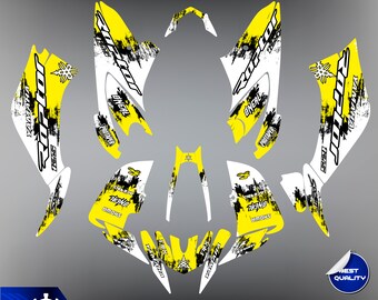 Yamaha Raptor 125 Graphic Kit ATV Graphics Decals Kit All Years - Etsy