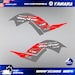 Yamaha Raptor 700 700R Graphics Kit 2013 2014 2017 to 2025 Decals ...