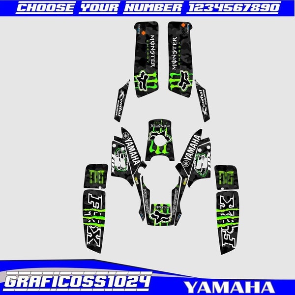 Yamaha Warrior 350 Decals - Etsy
