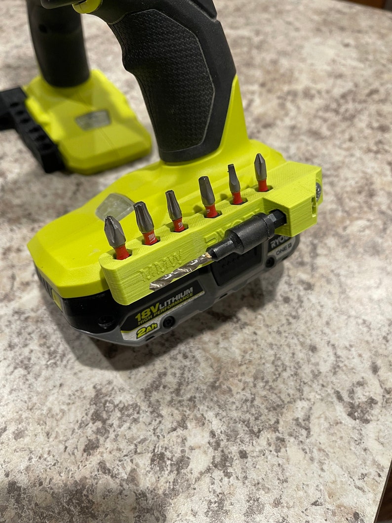 Mightybitclip+ File / Ryobi One Plus HP Bit Clip File / Power Tool ...