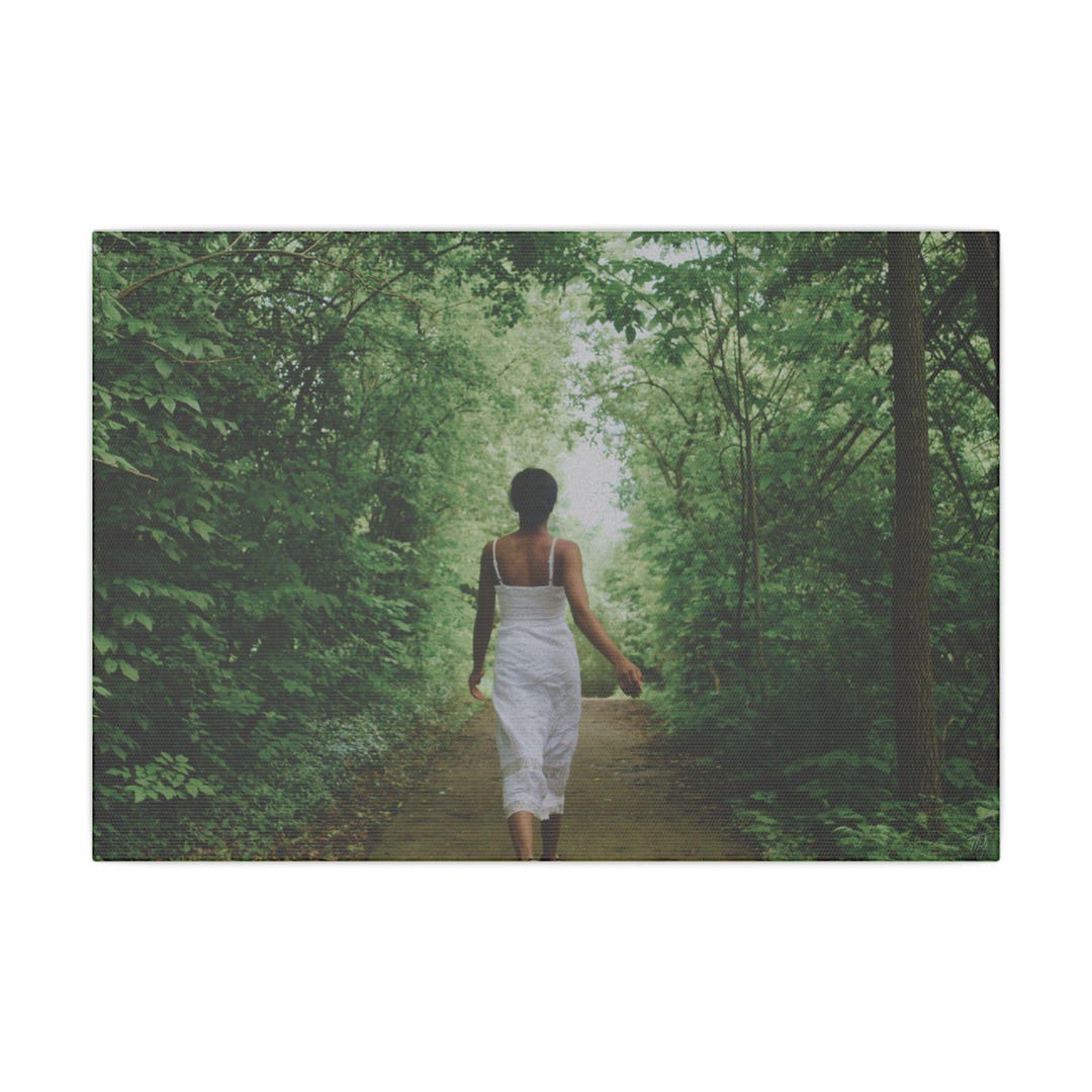 Girl Walking in Forest, Black Girl, Black Woman in Nature, Girl ...