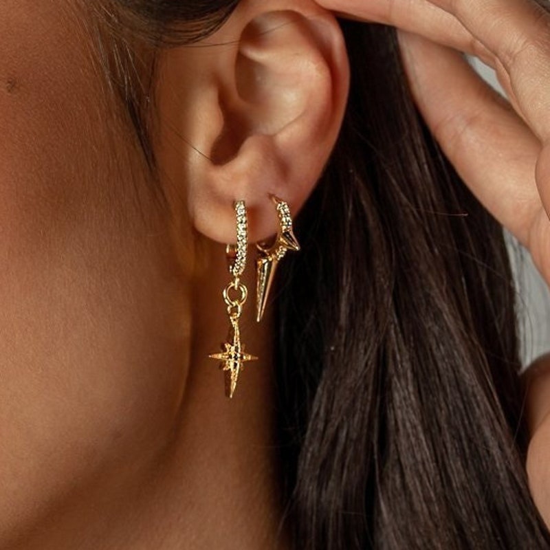 Edgy Earrings - Etsy